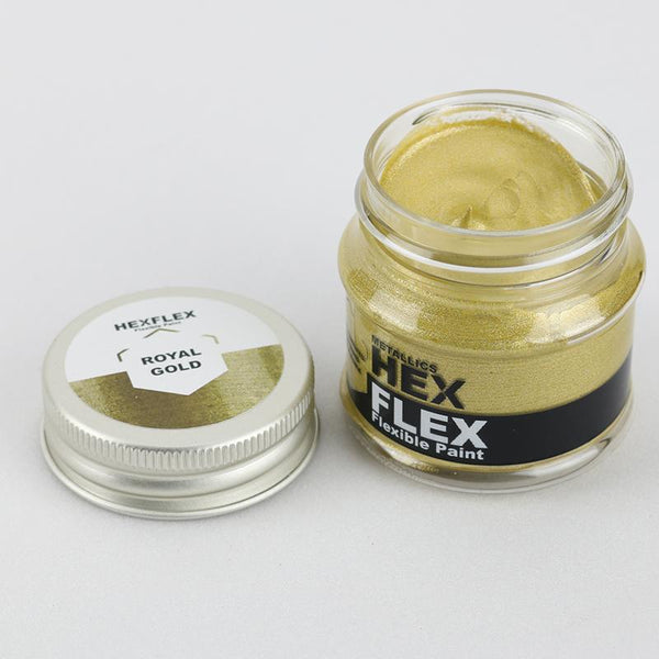 HEXFLEX METALLIC PAINTS ROYAL GOLD 50ml – Poly-Props US